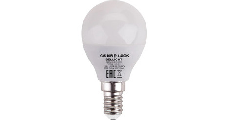 Лампа светодиодная BELLIGHT G45 10W 4000K E14 купить в Минске, цена